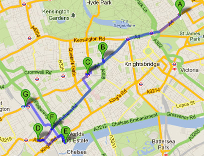 Vintage Ventures- Passing Brompton Road! | makingthemarrow